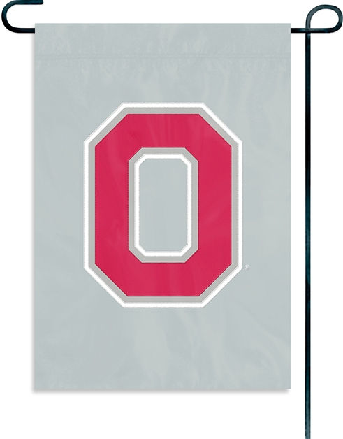 Ohio State Buckeyes "O" Garden Window Flag 15" x 10.5" & more garden ...
