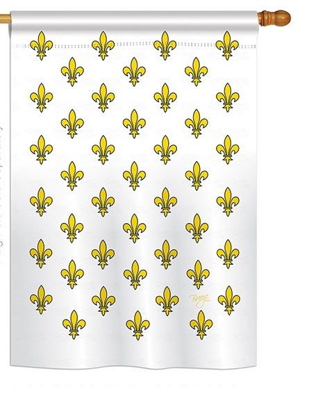 Royal French House Flag & more garden flags at FlagsForYou.com