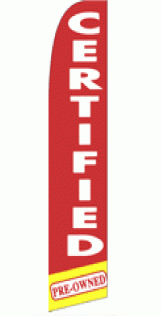 Certified Pre-Owned Wind Feather Flag 2.5' x 11.5' & more garden flags ...