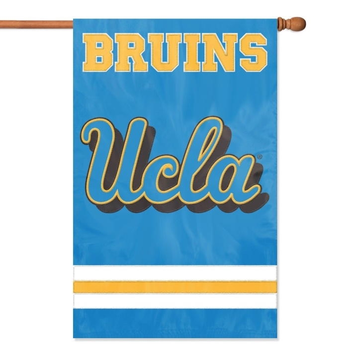 UCLA Bruins Applique Banner Flag 44" x 28" & more garden flags at ...
