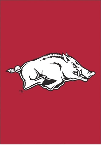 Arkansas Razorbacks Garden Window Flag 15" x 10.5" & more garden flags ...