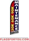 30K 60K 90K Maintenance Service (Black Sleeve) Feather Flag 2.5' & more ...