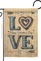 decorative Valentine's Day Flags, Valentine's Day garden flags at ...